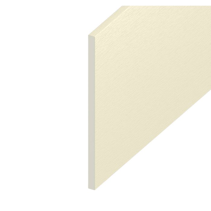 150mm x 5m White Cream Woodgrain Soffit Utility Board