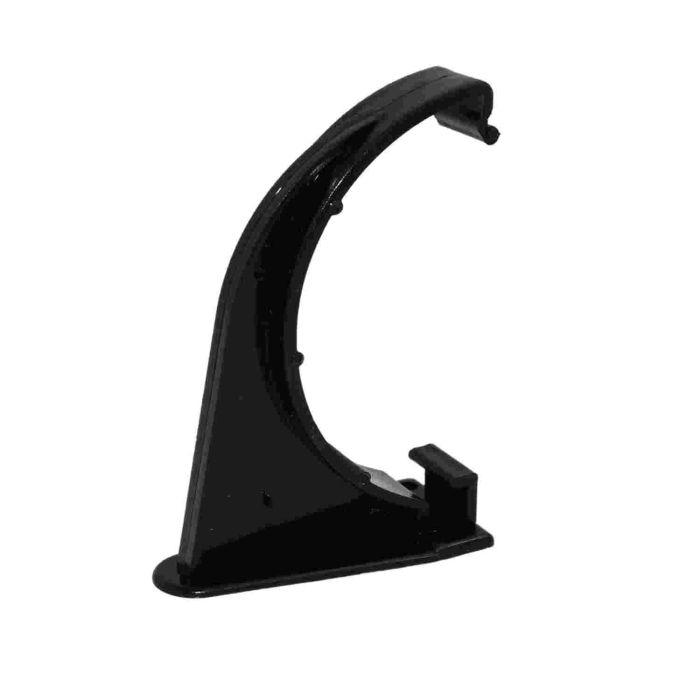 112mm Black Half Round Guttering Fascia Bracket