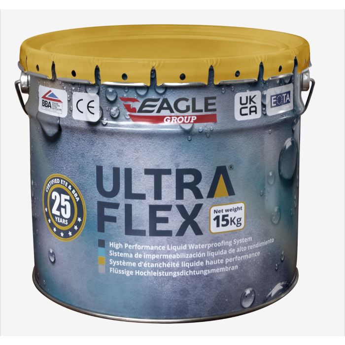 Ultraflex Liquid Waterproofing - 15kg Tub