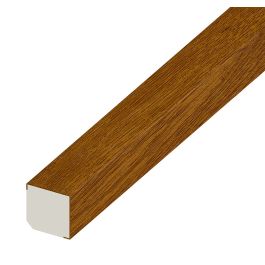 Golden Oak Woodgrain Square Finishing Trim - Length 5m x Width 2